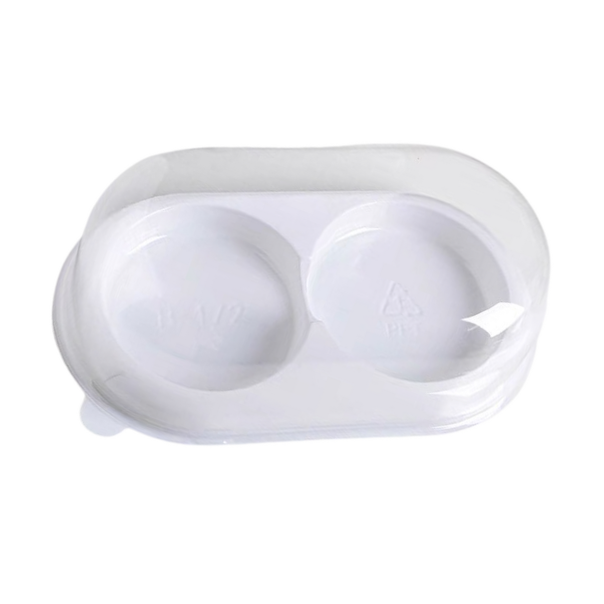 White transparent blister box (2 pieces) – HOMEMADEDESSERT