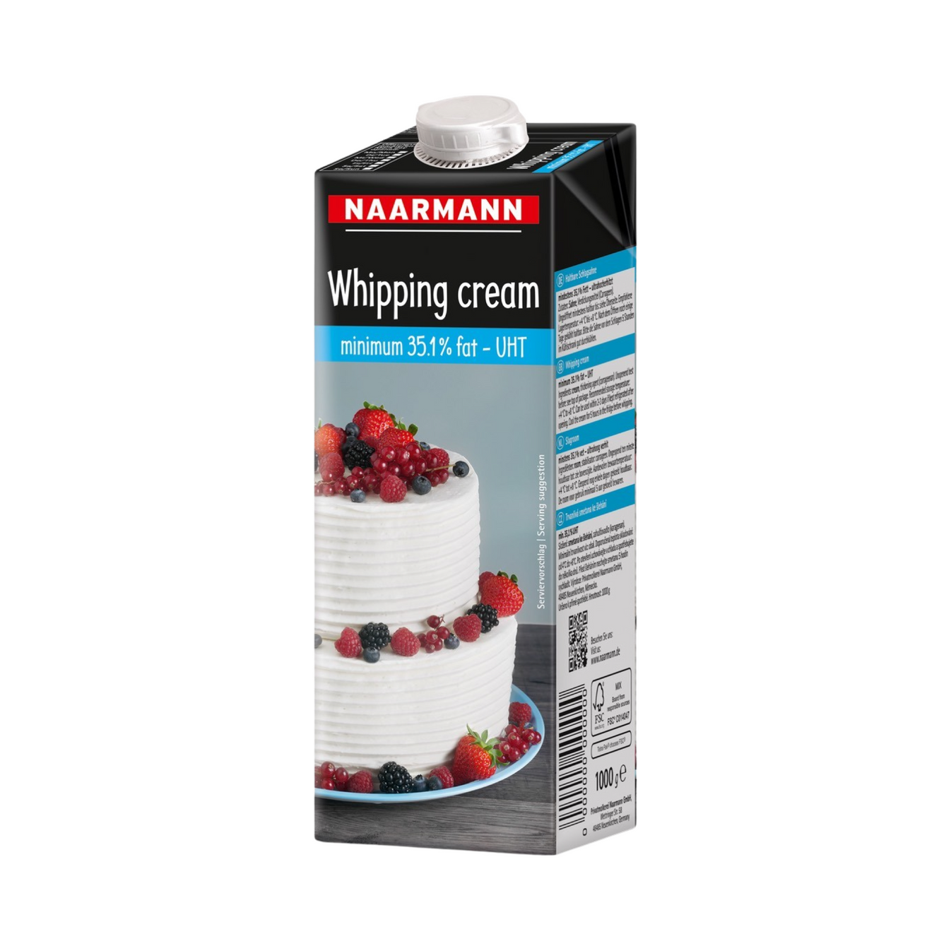 Naarmann Whipping Cream German Light Cream - 1L – HOMEMADEDESSERT